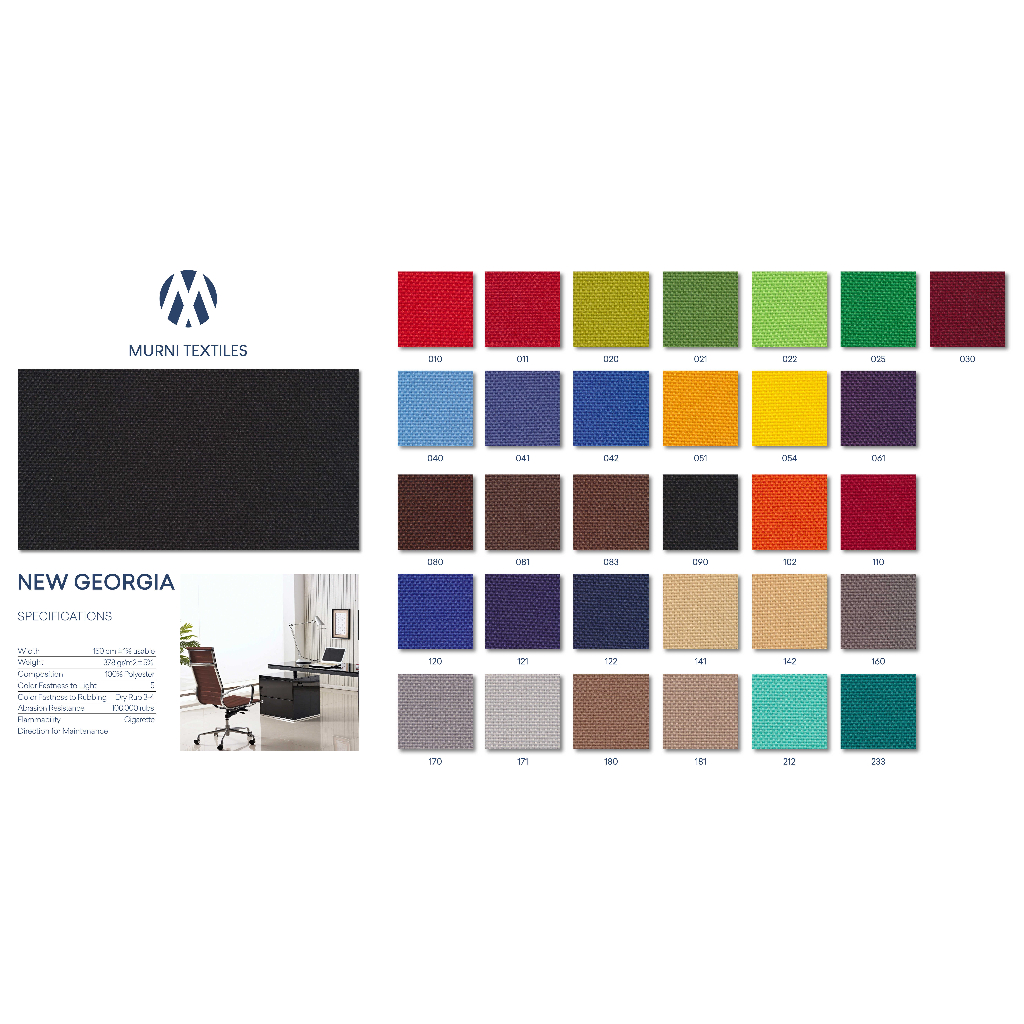 Jual New Georgia (Kain Ateja) - Bahan Kursi Kantor/Sofa/Project ...