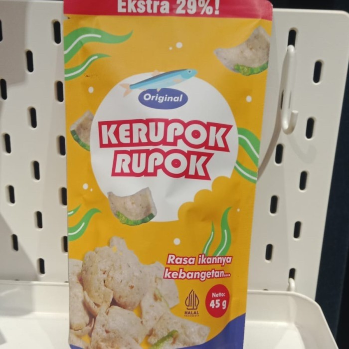 Jual Kerupuk Rupok ikan 45gr + 29gr | Shopee Indonesia
