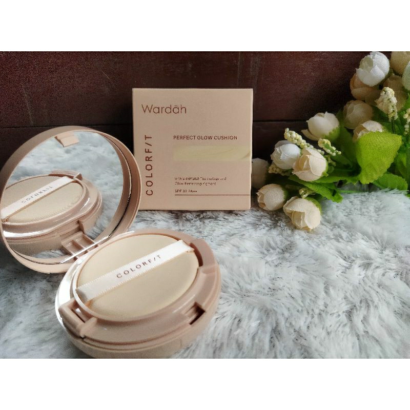 Jual Wardah Colorfit Perfect Glow Cushion Shade 32N | Shopee Indonesia
