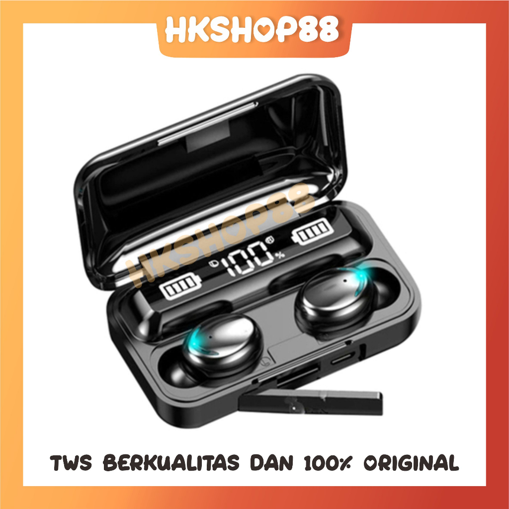 Jual TWS HF bluetooth F9-5C | Shopee Indonesia