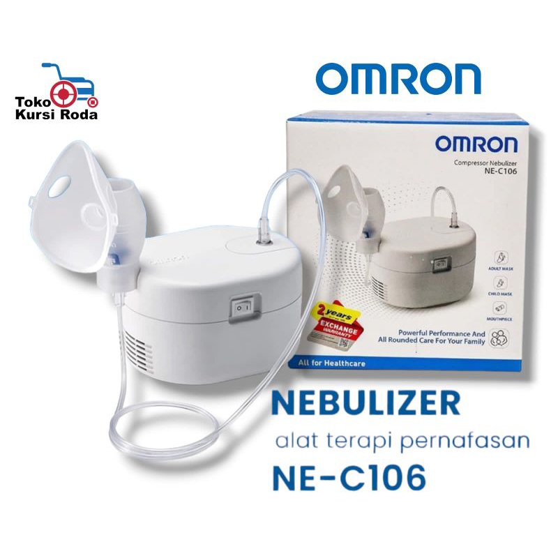 Jual OMRON Compressor Nebulizer NE-C106 | Shopee Indonesia