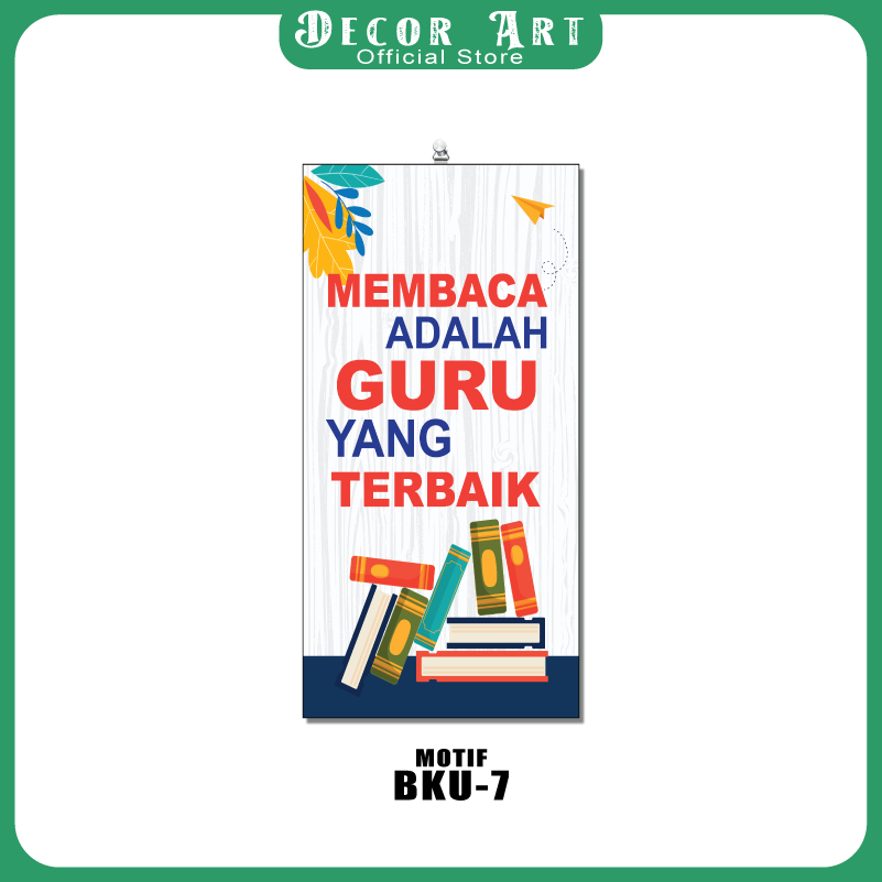 Jual Decor Art 15x30 Cm - Hiasan Dinding Ruang Kelas Tema Belajar Untuk ...