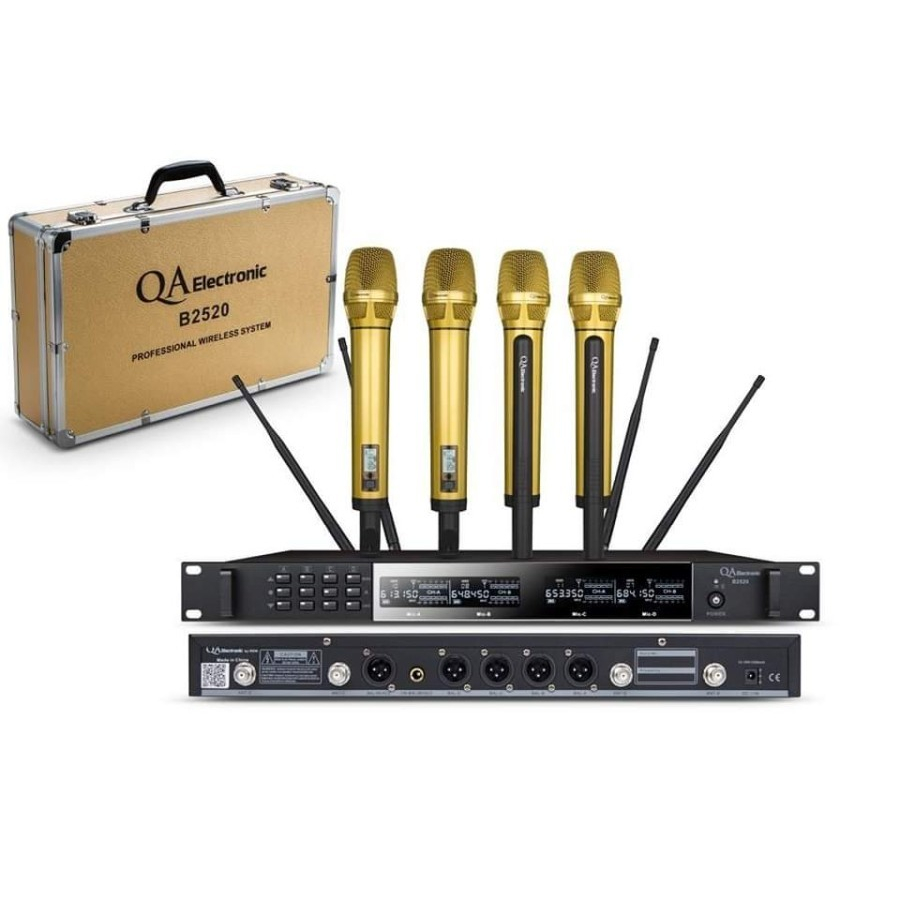 Jual Mic Wireless QA ELECTRONIC B2520 / B 2520 Original By RDW 4 ...
