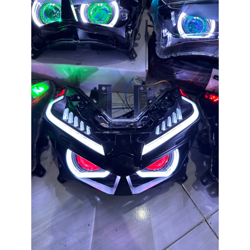 Jual Projector biled 2.5inc vario 125 150 new RGB | Shopee Indonesia