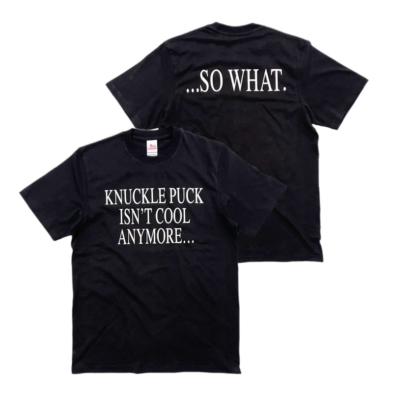 Jual kaos band KNUCKLEPUCK - ISN’T COOL ANYMORE | Shopee Indonesia