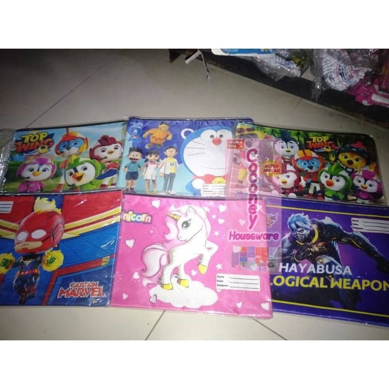 Jual Map Buku / Tempat Buku / Map Resleting / Map Serbaguna | Shopee ...