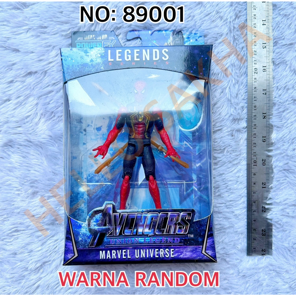 Jual MAINAN NO: 89001 SPIDERMAN AVENGERS UNION LEGEND MARVEL UNIVERSE ...