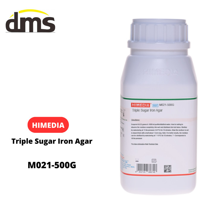 Jual Triple Sugar Iron Agar M021-500G Himedia | Shopee Indonesia