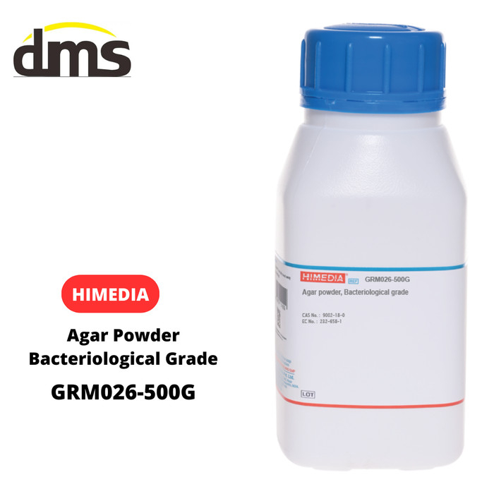 Jual Agar Powder, Bacteriological Grade GRM026-500G Himedia | Shopee ...