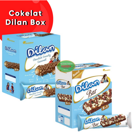 Jual [MT] Dilan Chocolate Crunchy Caramel & Cheese 24gr x 12pcs / Dilan ...