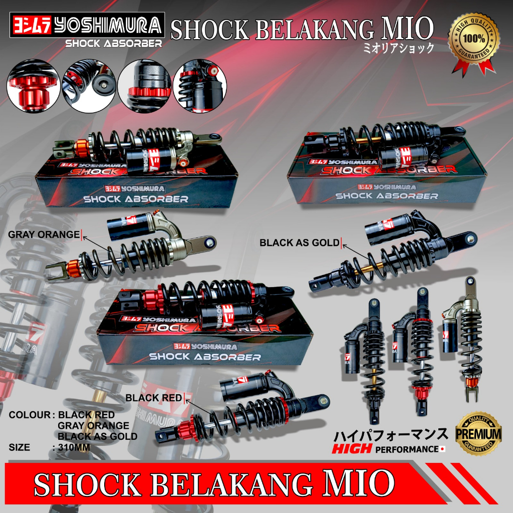 Jual Shockbraker motor matic/ bebek universal, Shock Yoshimura model ...