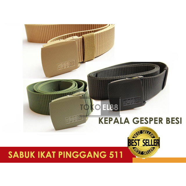 Jual Sabuk Ikat Pinggang Kepala Besi 511 Sporty Gesper 511 Kepala Besi ...