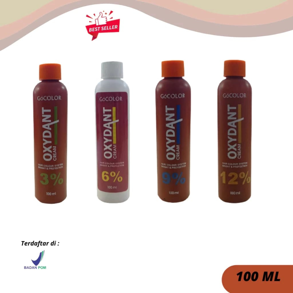 Jual GOCOLOR - Oxydant Cream Developer All Series Uk. 100 Ml | Shopee ...