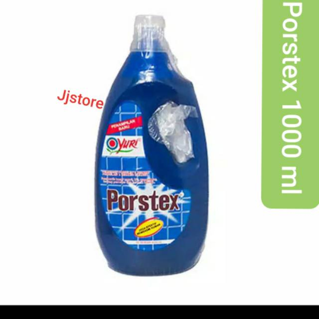 Jual YURI PORSTEX PROSTEX PEMBERSIH LANTAI & PORSELEN AMPUH 1000 ml ...