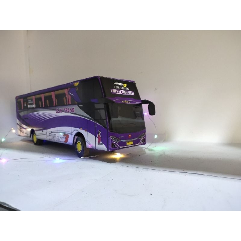 Jual bus telolet basuri murah motif ratu maher | Shopee Indonesia