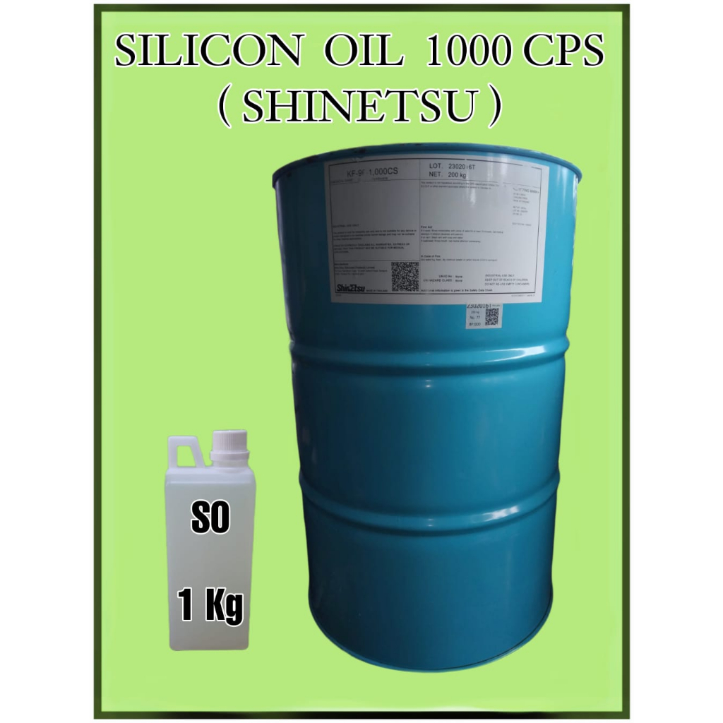 Jual Silicon Oil 350 CPS/Minyak Silikon (Shinetsu) 100% asli - 1KG | Shopee Indonesia