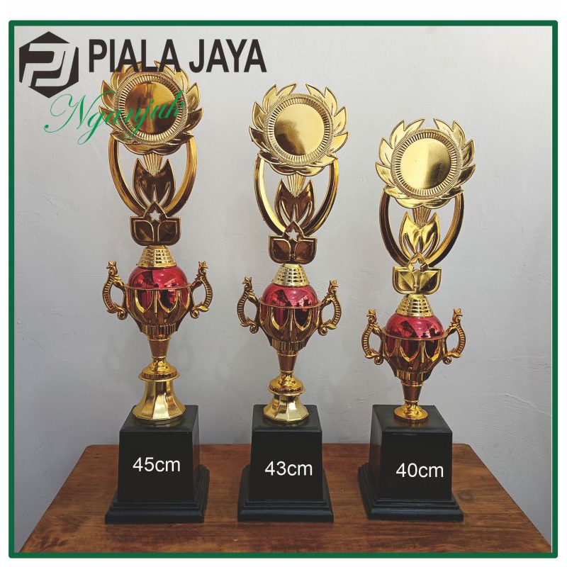 Jual PIALA LOMBA BODY 069, PIALA MURAH SATU SET - PIALA 069 MERAH ...