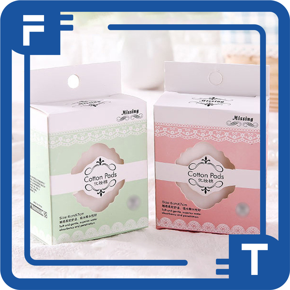 Jual FT KAPAS FACIAL COTTON PADS KAPAS PEMBERSIH MAKE UP CLEANER ...