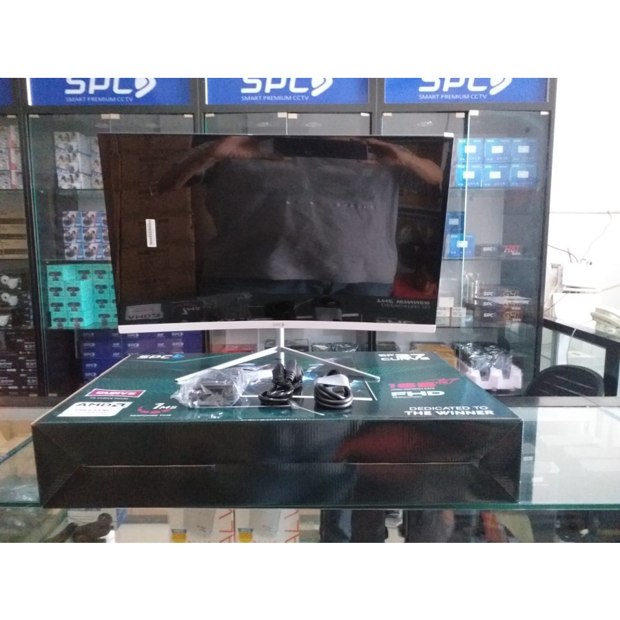 Jual SPC Gaming Monitor LED CURVE 27 Inci FHD 165HZ 1ms Super Slim ...