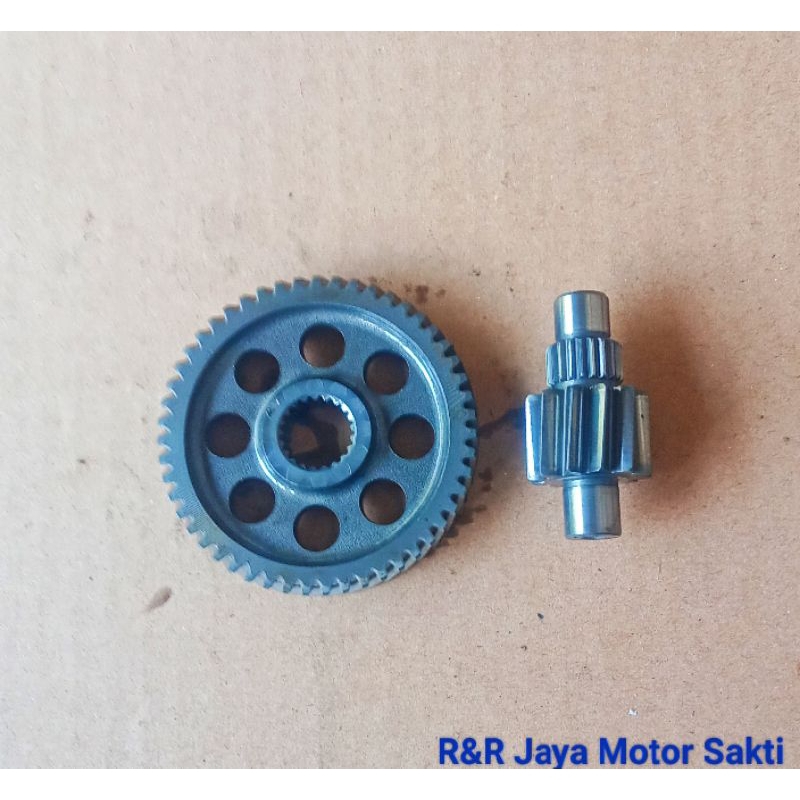 Jual Gear Rasio Besar Kecil Vario Karbu / Beat Karbu ( Second / Orginal ...