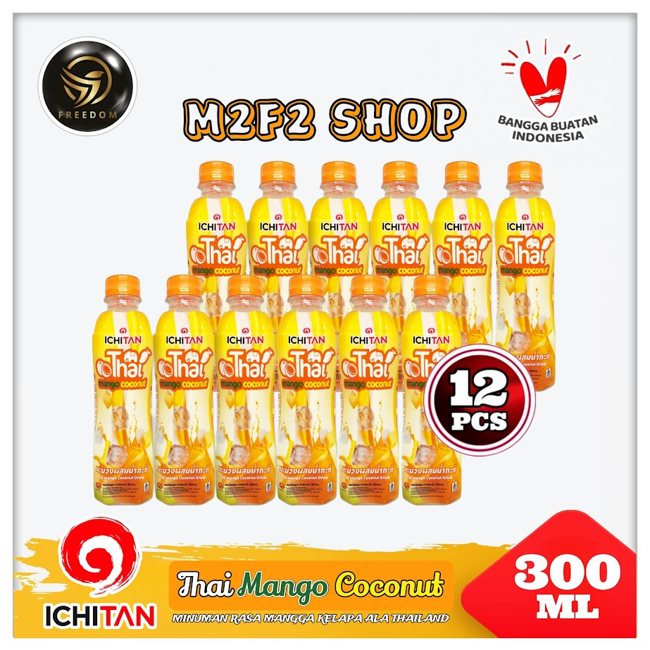 Jual Ichitan Thai Mango Coconut | Mangga Kelapa Botol Pet - 300 ml ...