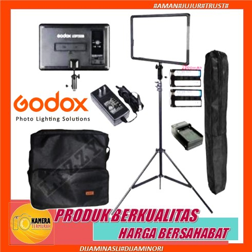 Jual Paket Godox P260C Lengkap tas P260 C Led Video Light P 260c ...