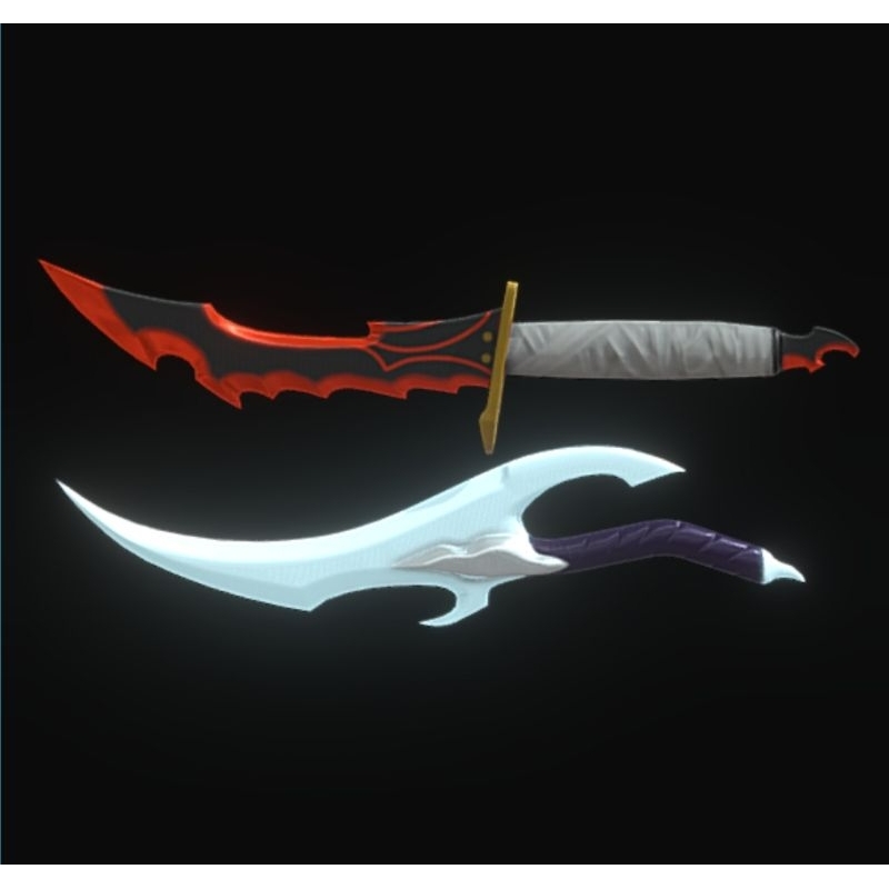 Jual 2 Dagger Sung Jin Woo - solo leveling Panjang 44cm | Shopee Indonesia