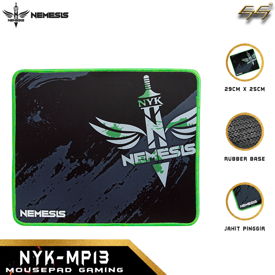 Jual Mousepad Gaming NYK MP13 Antiselip Jahit Pinggir | Shopee Indonesia