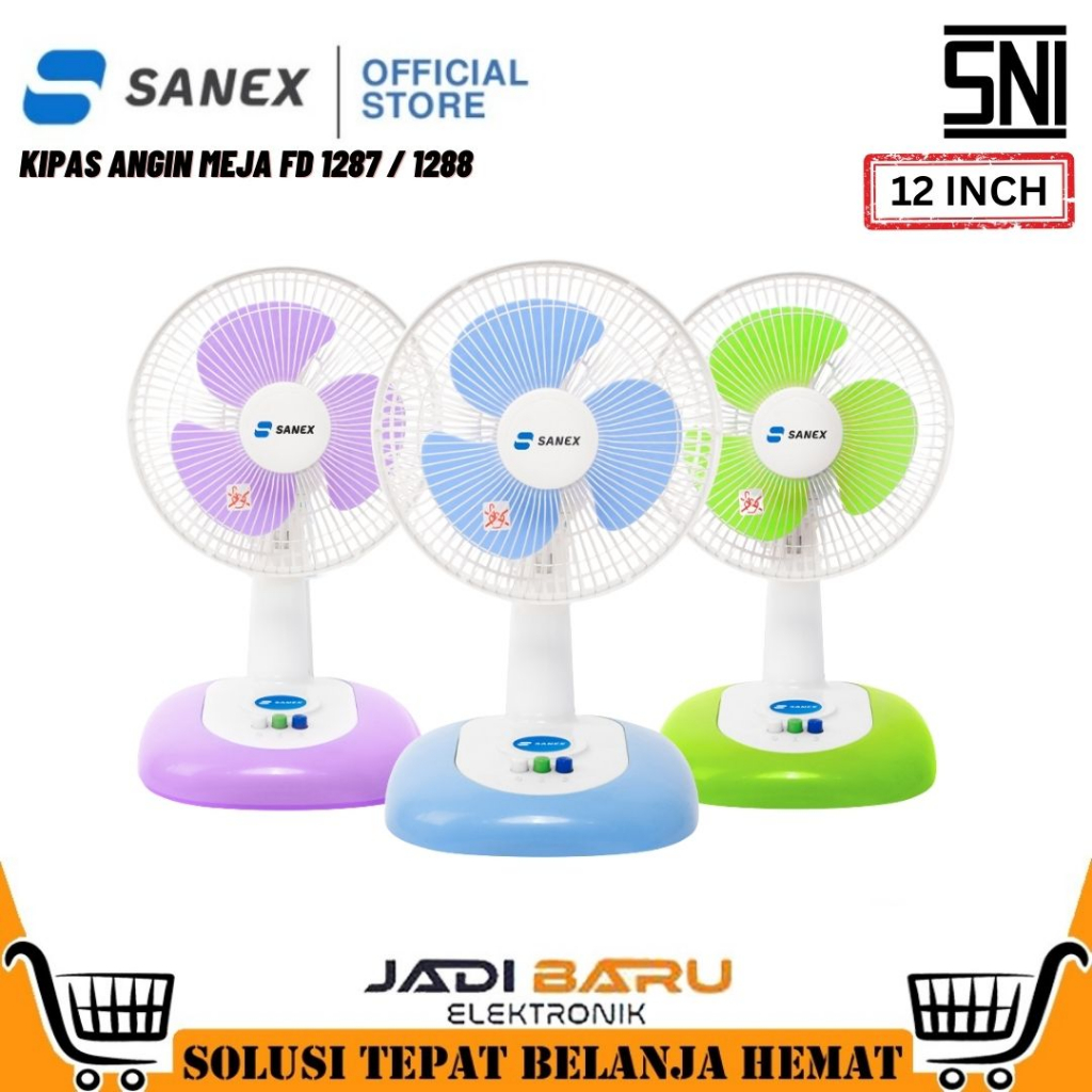 Jual (READY COD) Kipas Angin Sanex FD 1287 / FD 1288 / FD1288 / FD-0887 ...