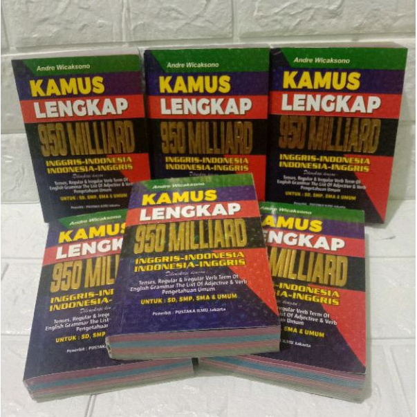 Jual Kamus Lengkap Bahasa Inggris Kecil Warna | Shopee Indonesia