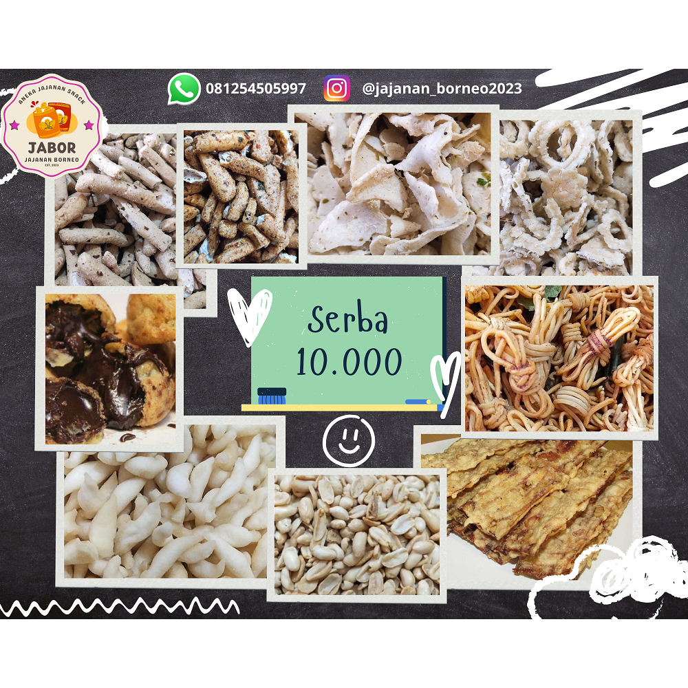 Jual Aneka Jajanan / Snack Makanan Ringan Serba 10000 | Shopee Indonesia