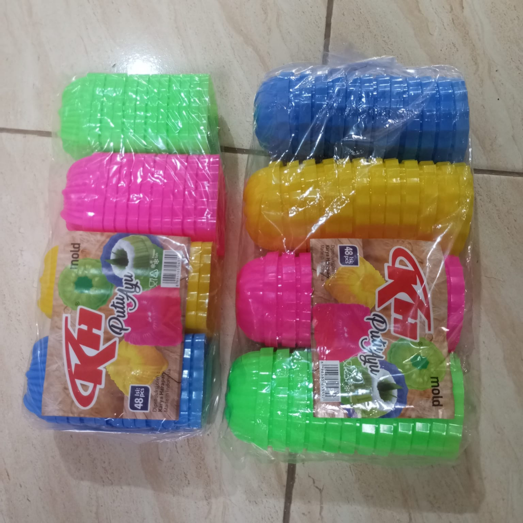Jual 8 LUSIN DAN 4 LUSIN CETAKAN KUE PUTU AYU BULAT DAN SAGI MERK KH ...