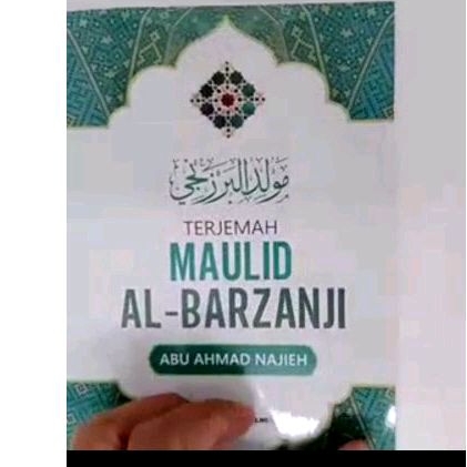 Jual Kitab Maulid Al Barzanji Arab Latin Terjemah ( Mutiara Ilmu ...