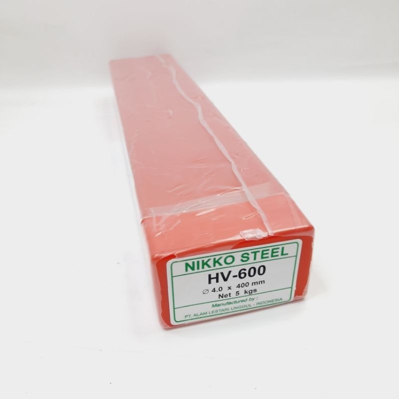 Jual Kawat Las NIKKO STEEL HV 600 4.0 MM X 400 MM 5 KG | Shopee Indonesia