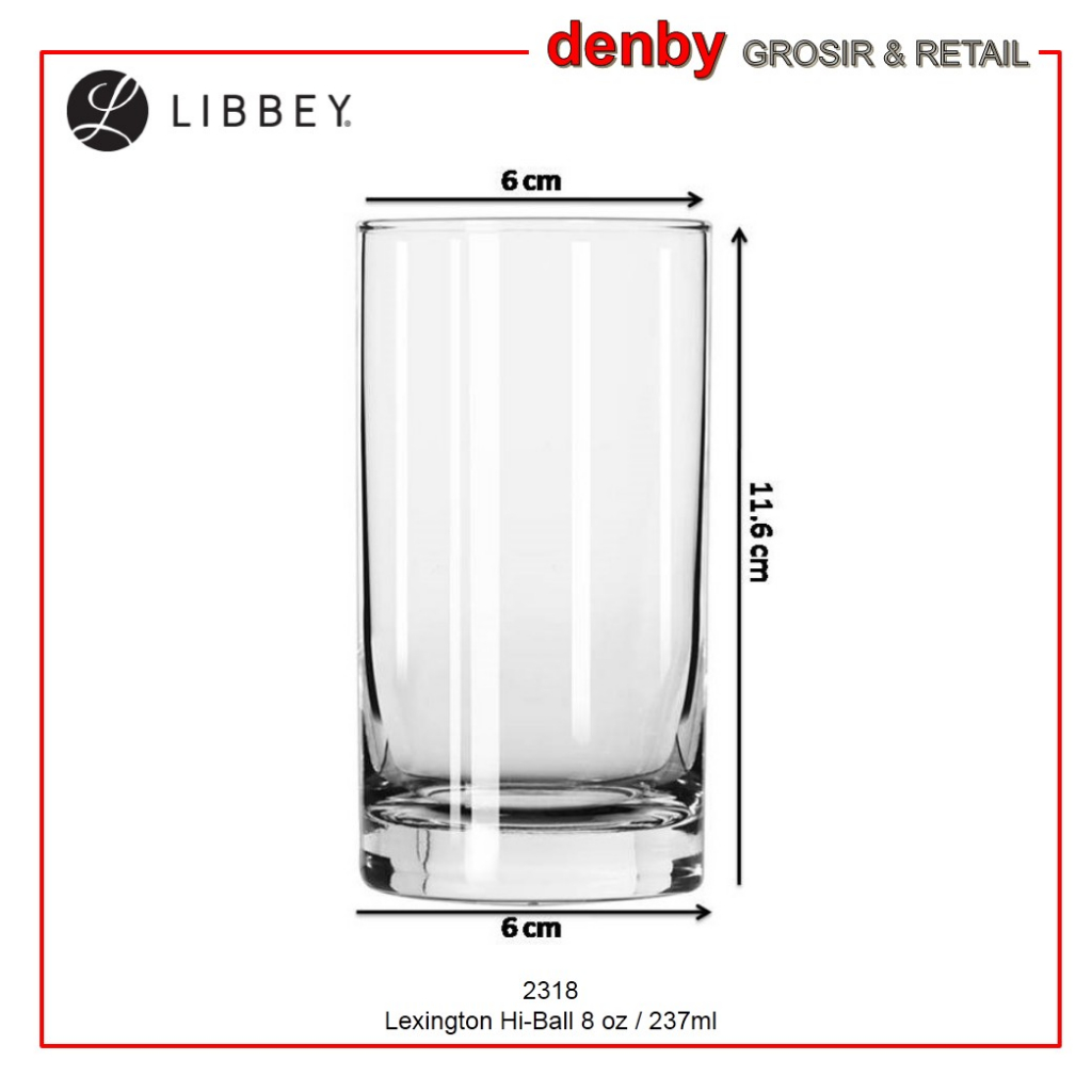 Jual Libbey 2318 Lexington Hi Ball 8 OZ / 237 ml | Shopee Indonesia