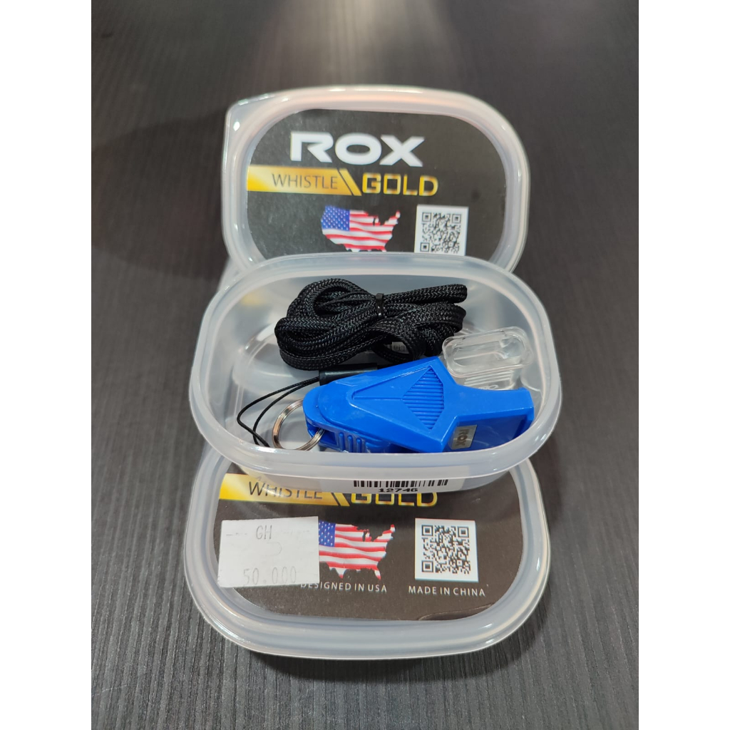 Jual Pluit Rox / Whistle Rox Box Exclusive Gold Original | Shopee Indonesia