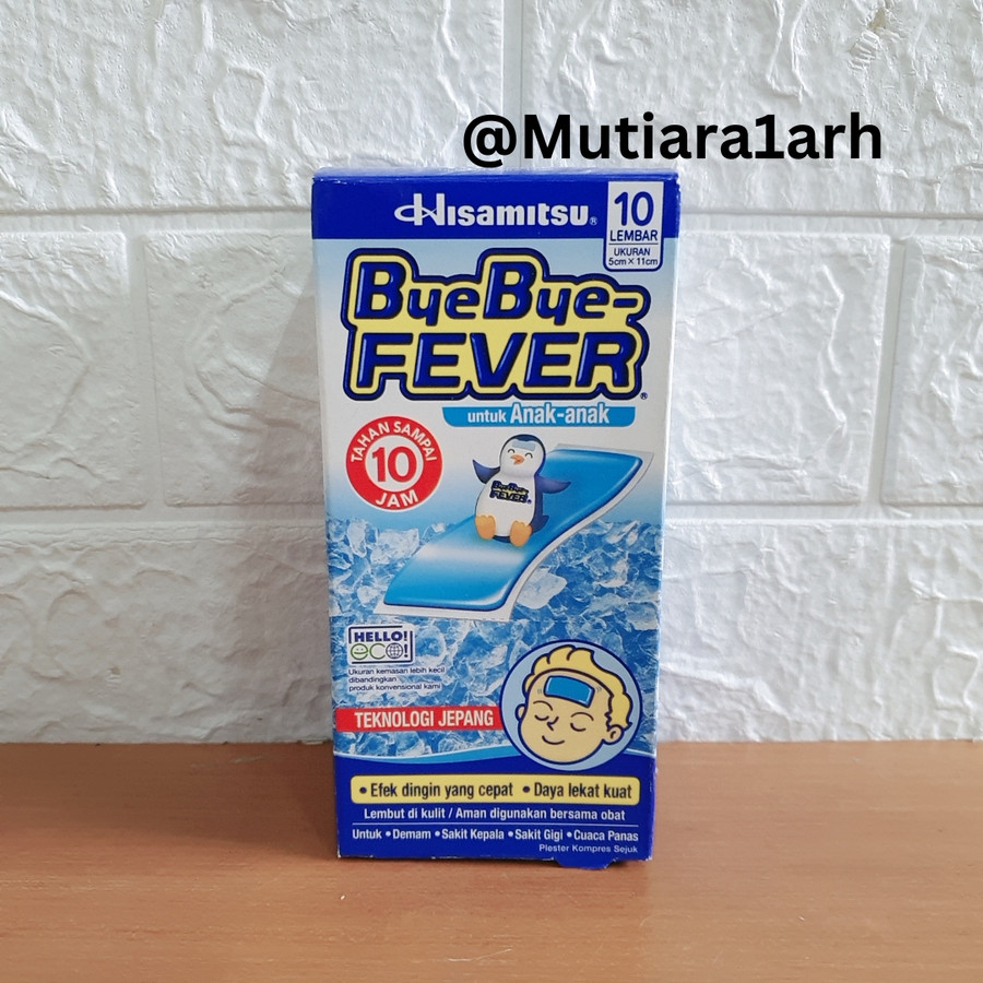 Jual BYE BYE FEVER ANAK BOX ISI 10 SACHET | Shopee Indonesia