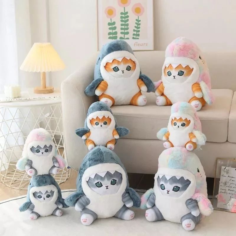 Jual BONEKA KUCING HIU SANGST LEMBUT 25CM BONEKA KUCING LUCU BONEKA ...