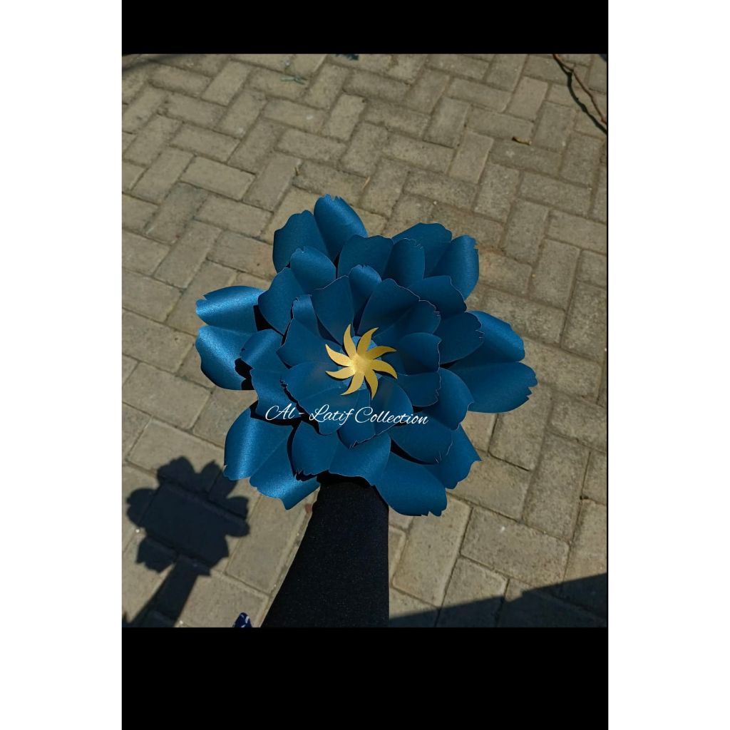 Jual Pola Paper Flower || Pola Bunga Kertas || Paper Craft || B-12 ...