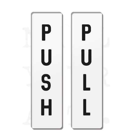 Jual Sign Akrilik Pintu - Push Pull Minimalis | Shopee Indonesia