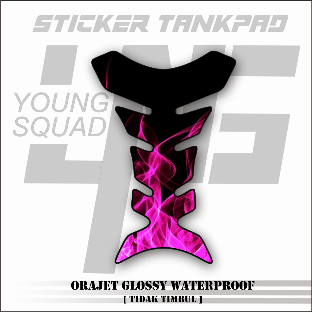 Jual Sticker TankPad Universal Stiker Tanki Motor Rx King/Byson/Vixion ...
