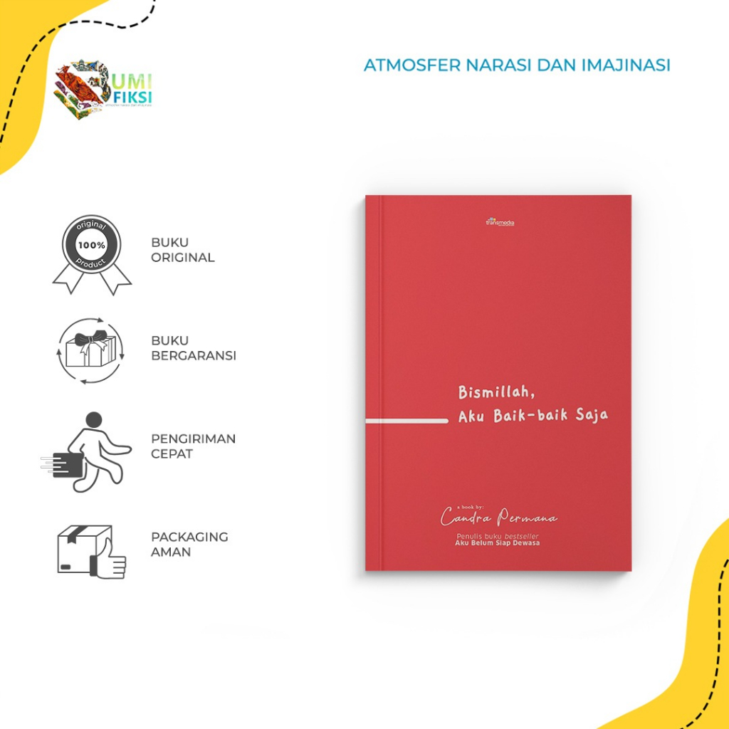 Jual Buku Motivasi Bismillah, Aku Baik - Baik Saja - Candra Permana ...