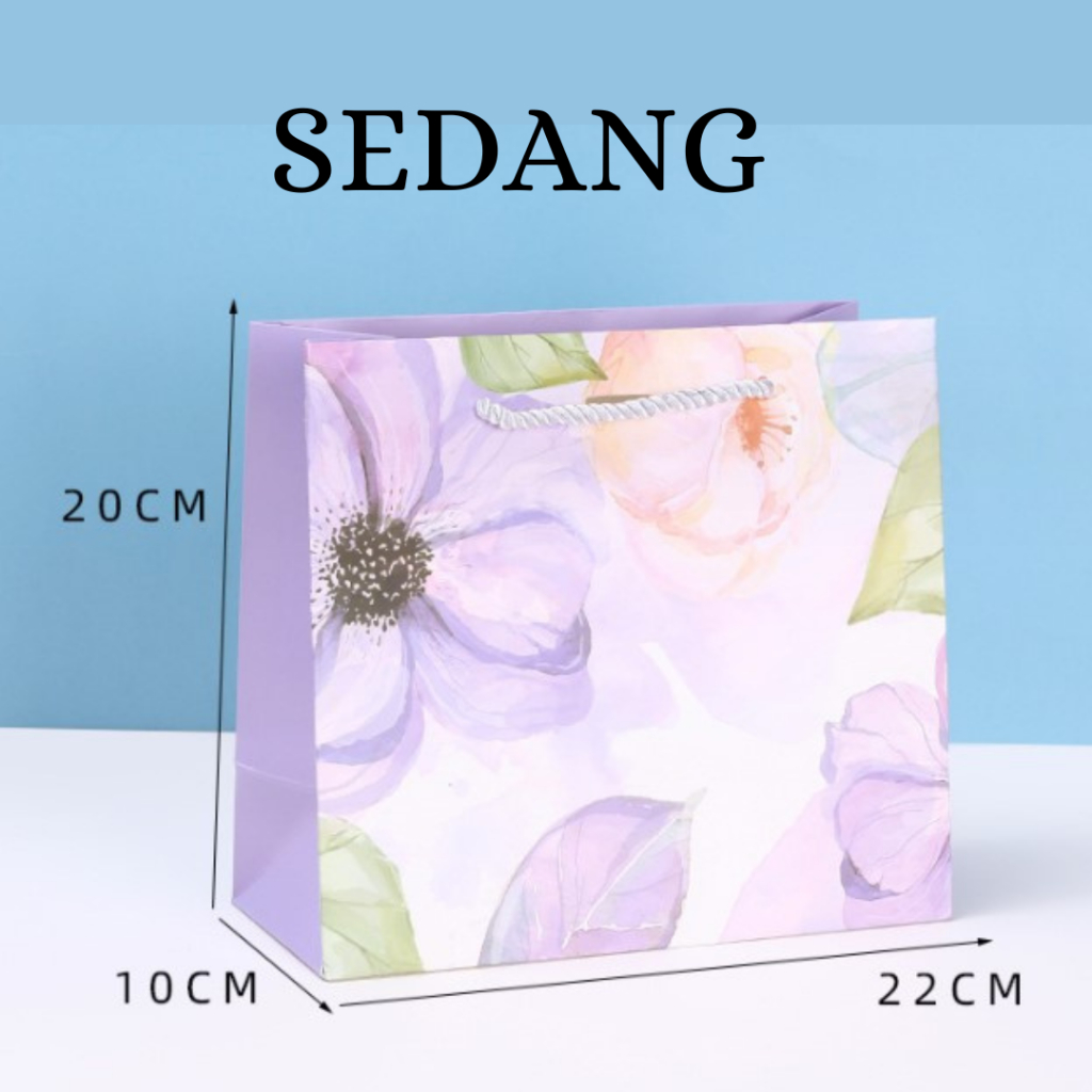 Jual Paper Bag Paperbag Aesthetic Korea Tas Kantong Karton Kado Hadiah ...