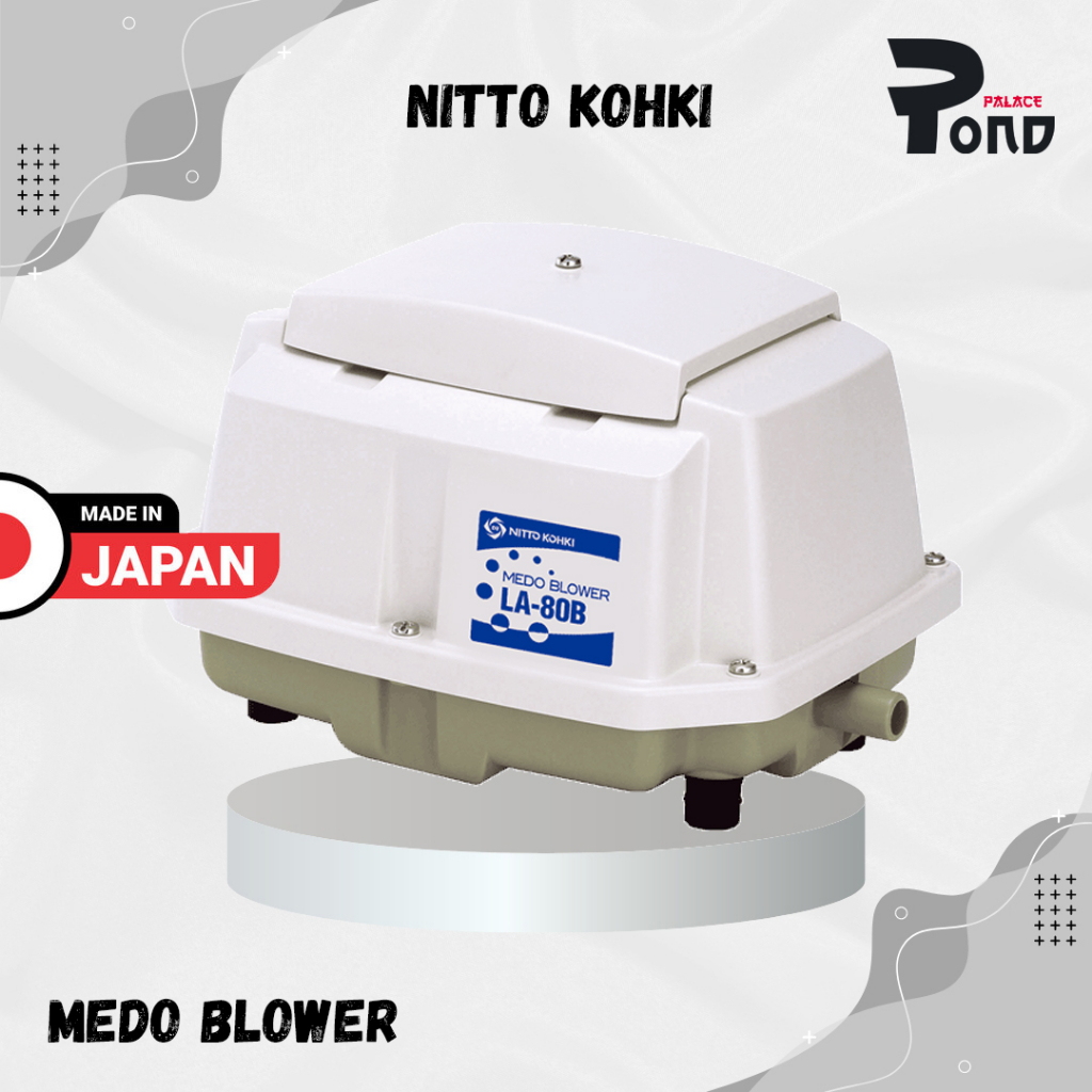 Jual Air Pump Nitto Kohki Medo Air Blower LA 80B Compressor Septic Tank ...