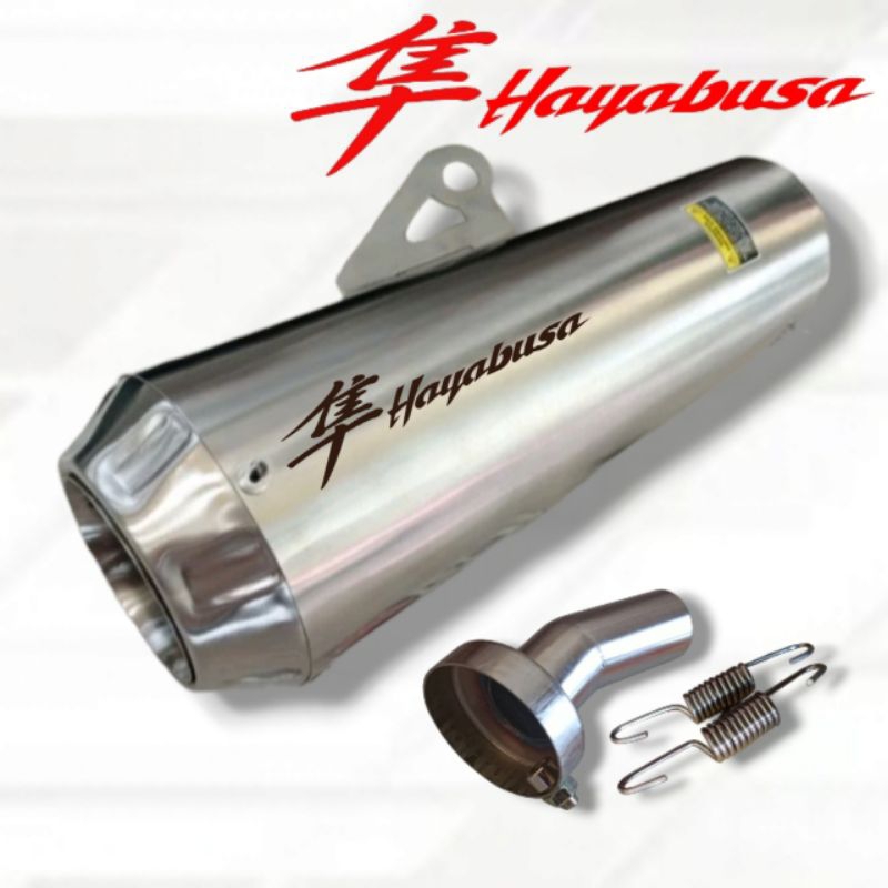 Jual Tabung silincer Knalpot Racing Hayabusa Pro1 Titan inlet 50mm ...
