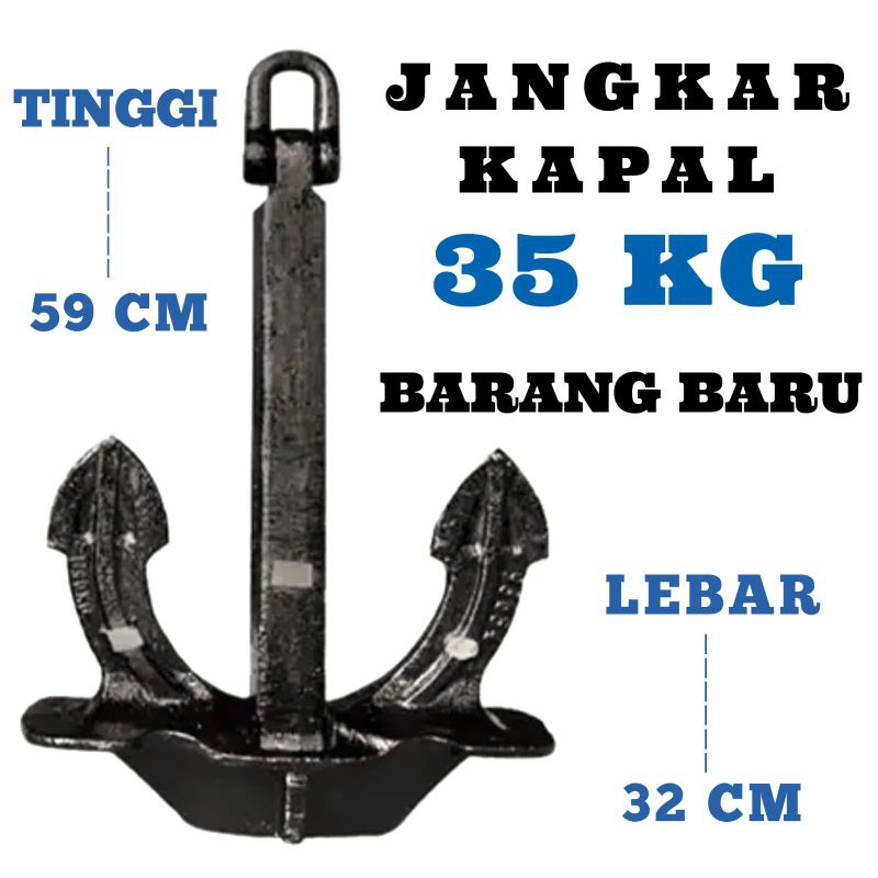 Jual Jangkar besi kapal/perahu alat alat kapal ori | Shopee Indonesia