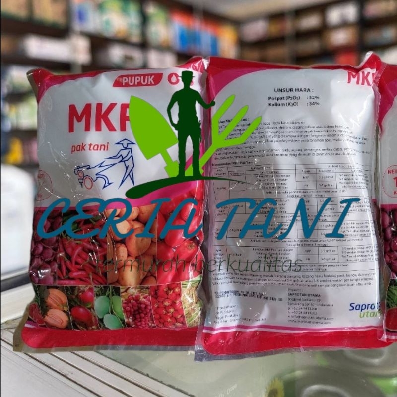 Jual PUPUK MKP PAK TANI 1 KG ORIGINAL ( Phosphate 53% + Potassium Oxide ...