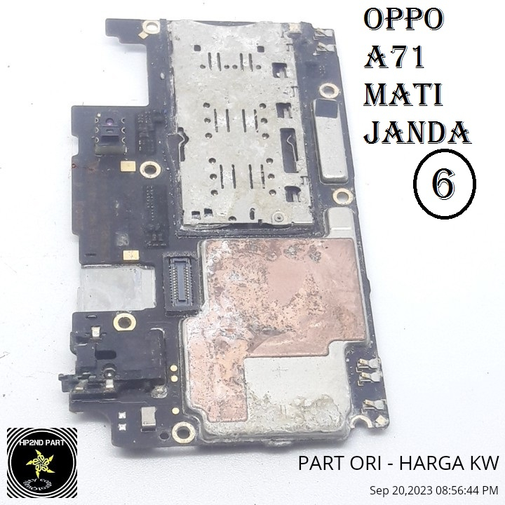 Jual BOARD MESIN / LCD OPPO A71 CPH1801 - (NORMAL/MINUS/MATI - BACA ...