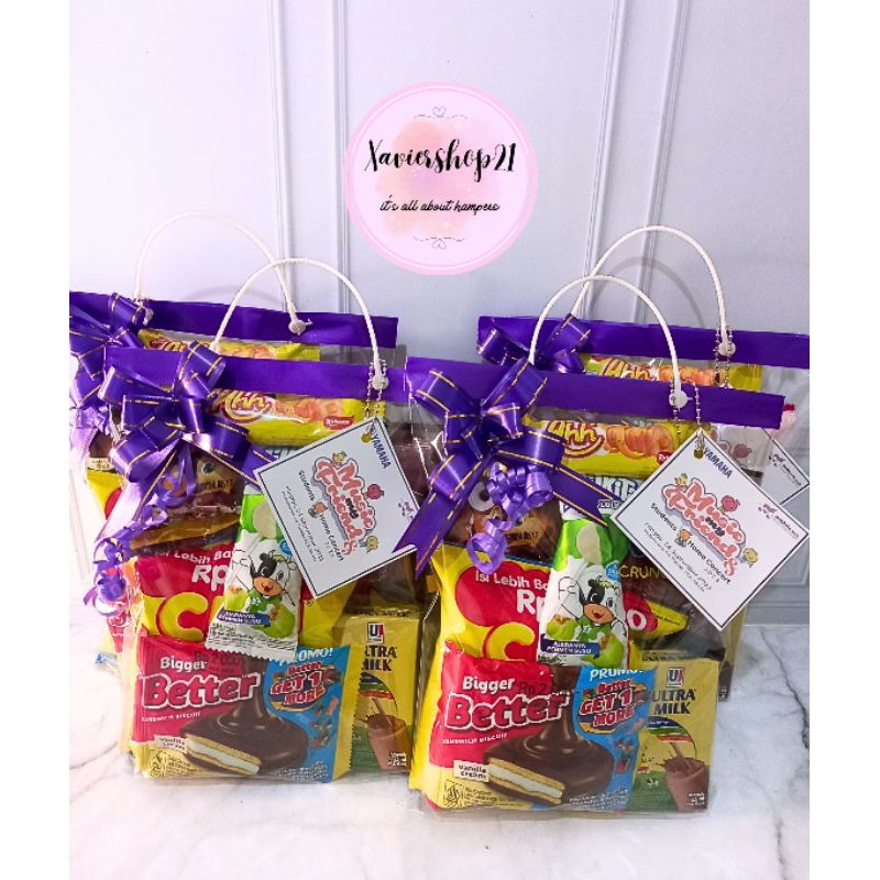 Jual Paket Snack Ulang tahun anak KOMPLIT MURAH / FREE CARD / Goodie ...