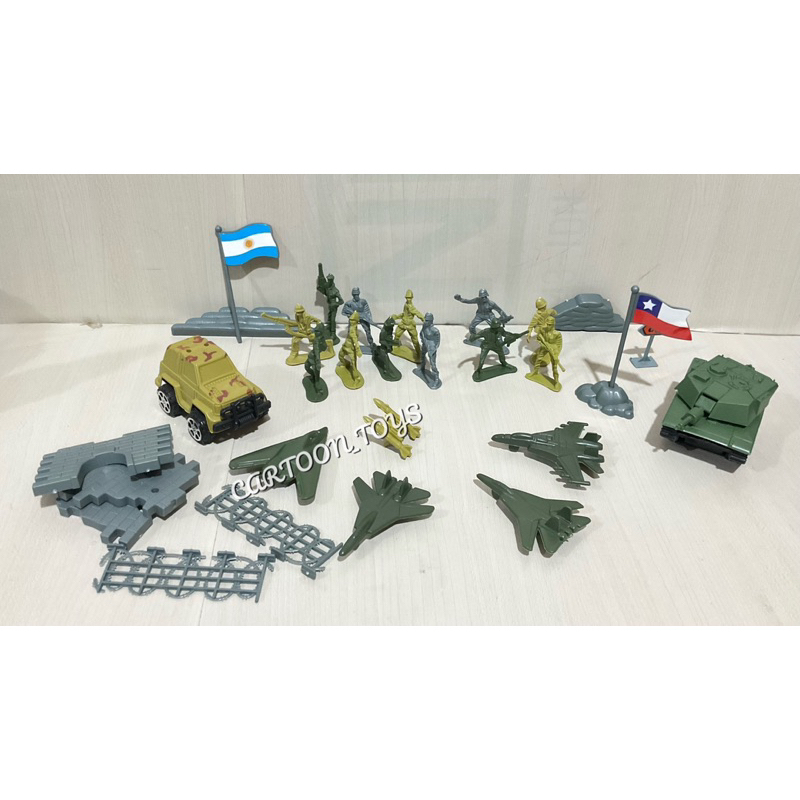 Jual MAINAN ANAK TENTARA MILITARY SET | Shopee Indonesia